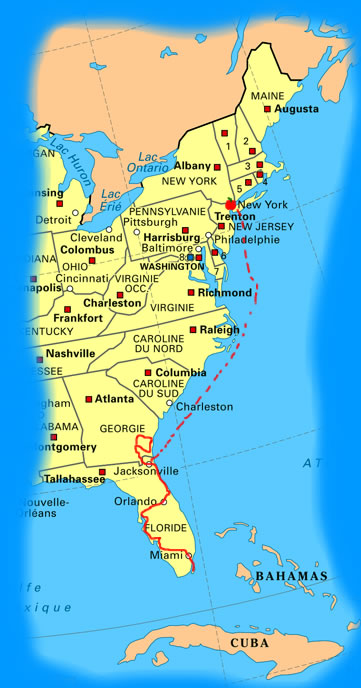 Road trip sur la Côte Est… – Voyages & Sac à Dos